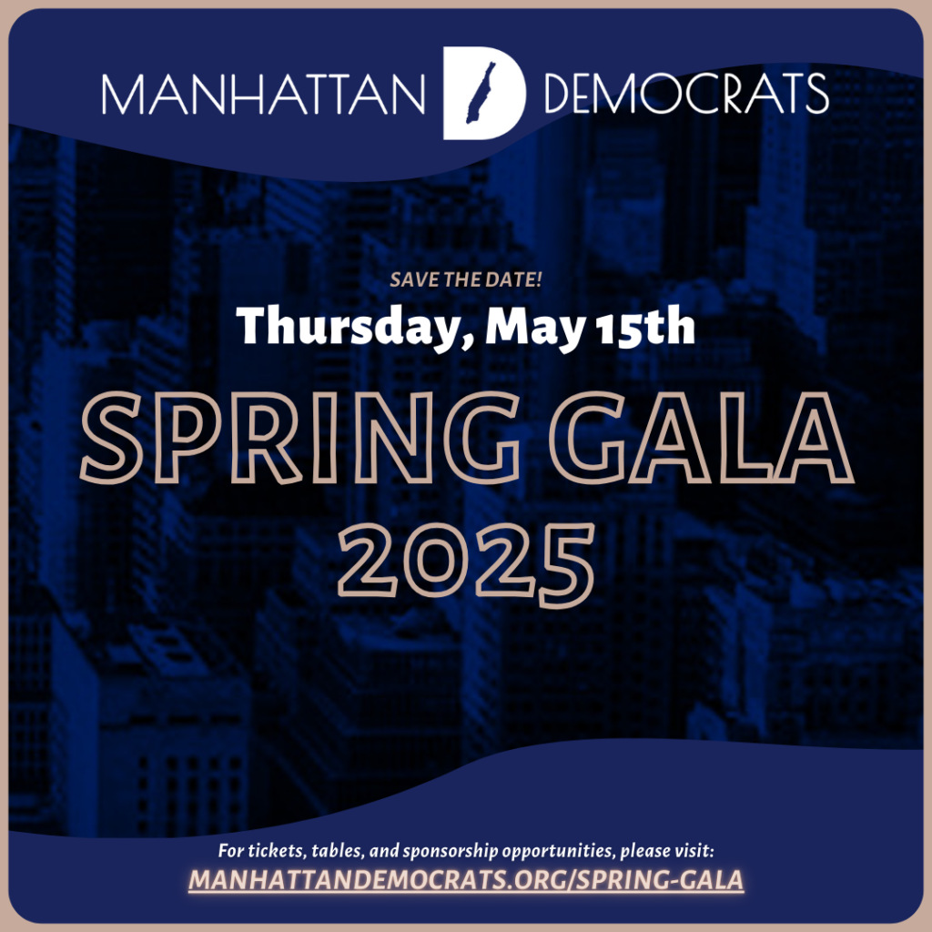 Spring Gala – Manhattan Democratic Party